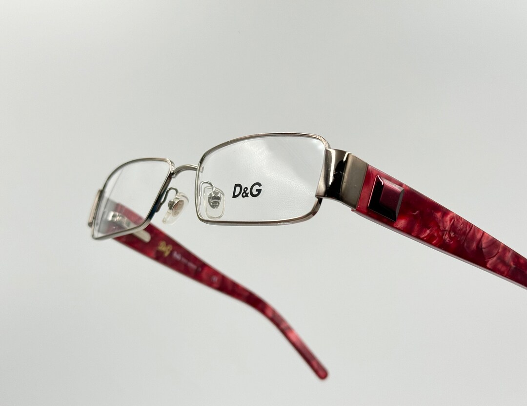 DOLCE & GABBANA DG5054 Vintage Designer Slim Rectangle Eyeglasses ...