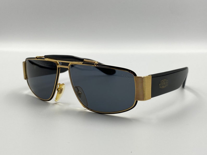 Sting Mod.344 Vintage Narrow Square Aviator Sunglasses, 90s, New Old ...