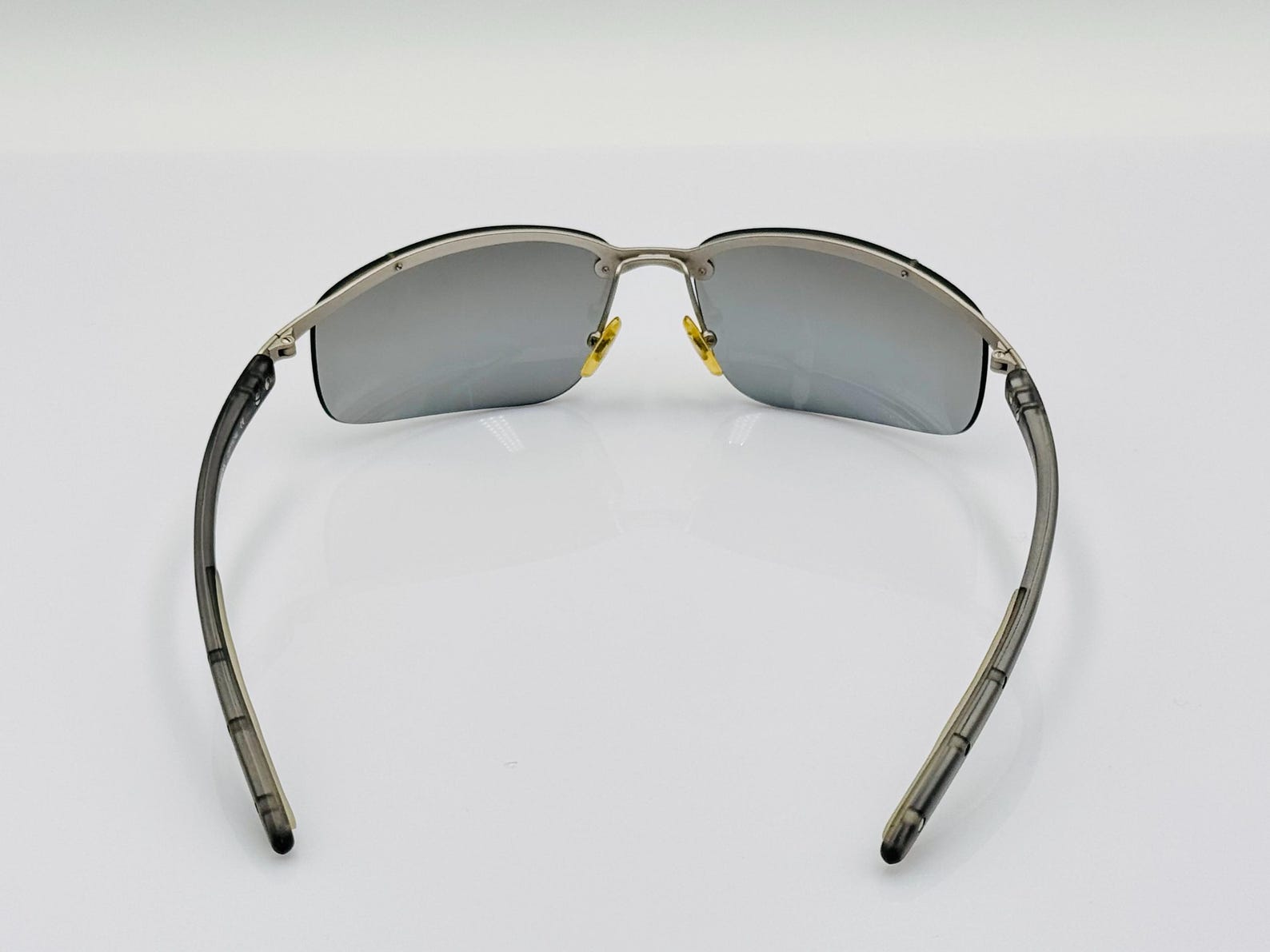 Kool Vintage 2000s Rimless Wrap Sunglasses, Men Women Made in Italy - Etsy