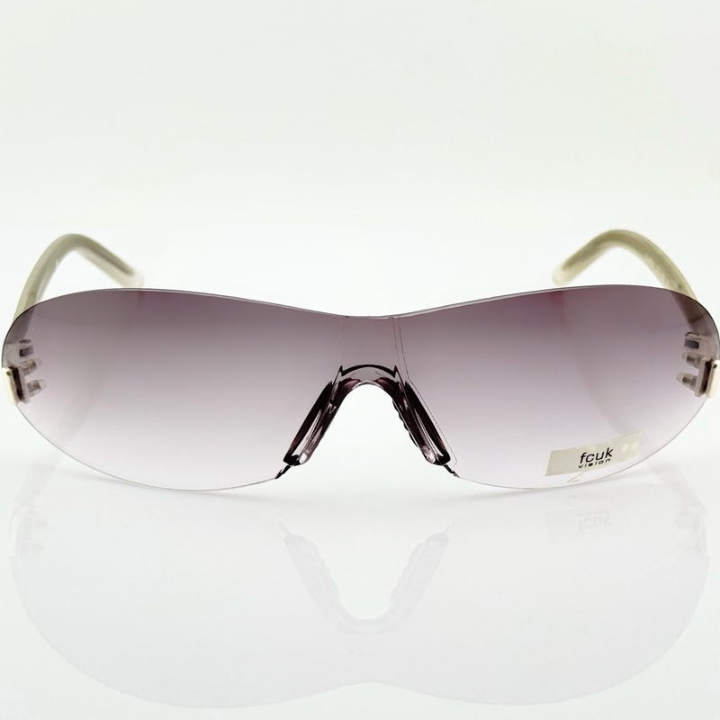 Clear 2000s Sunglasses - Etsy UK