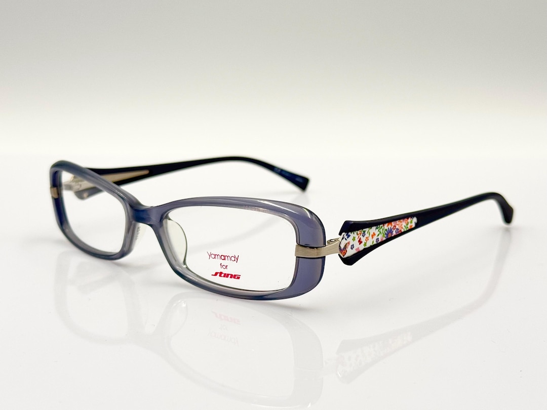 Yamamay for Sting Vintage 2000s Eyeglasses, Unique, Cute Women’s ...