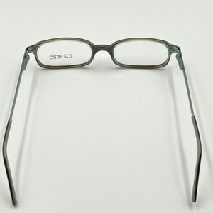 ICEBERG IG80122 Vintage Eyeglasses , Men Women, Brown and Silver ...