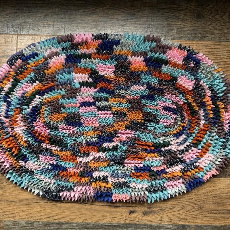 Oval Rag Rug - Etsy