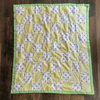 Fall Animal Baby Quilt-toddler Quilt-gender Neutral-baby Blanket - Etsy