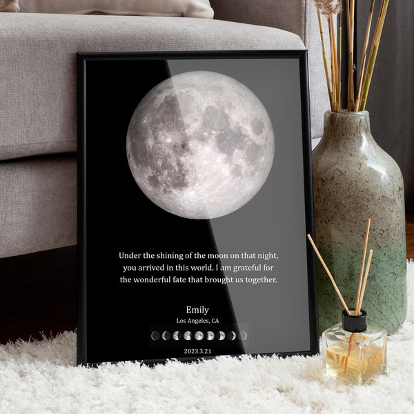 Canvas Moon Phases - Etsy