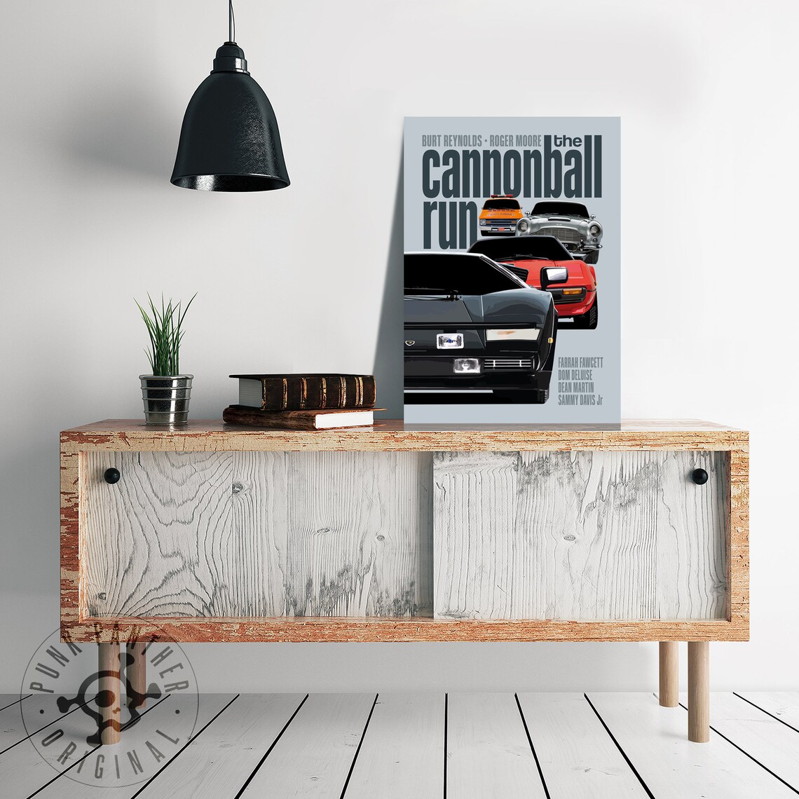 The Cannonball Run Burt Reynolds Lamborghini Countach/ferrari/aston DB5 ...