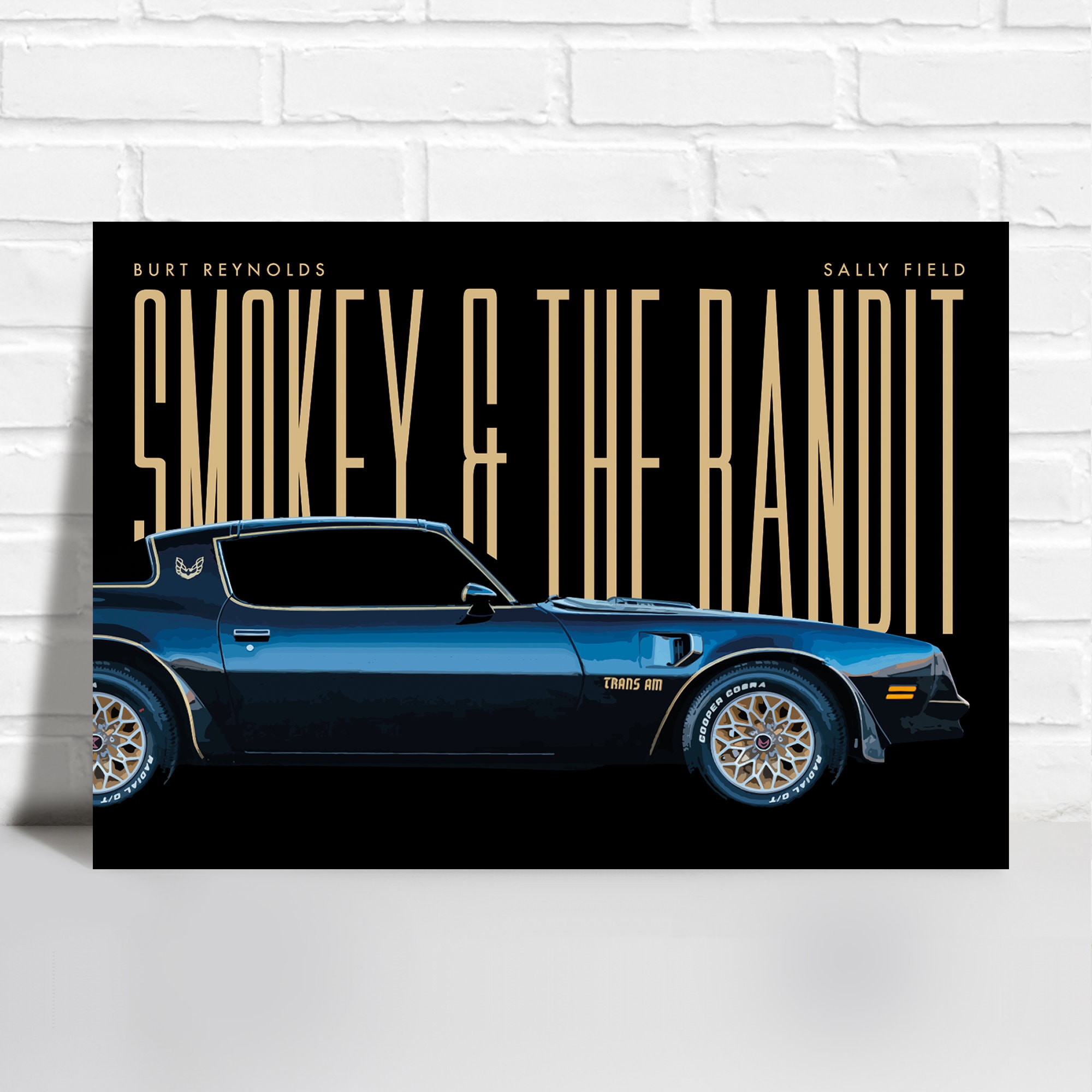 Smokey and the Bandit, Burt Reynolds Minimalist A3 Homage Print - Etsy