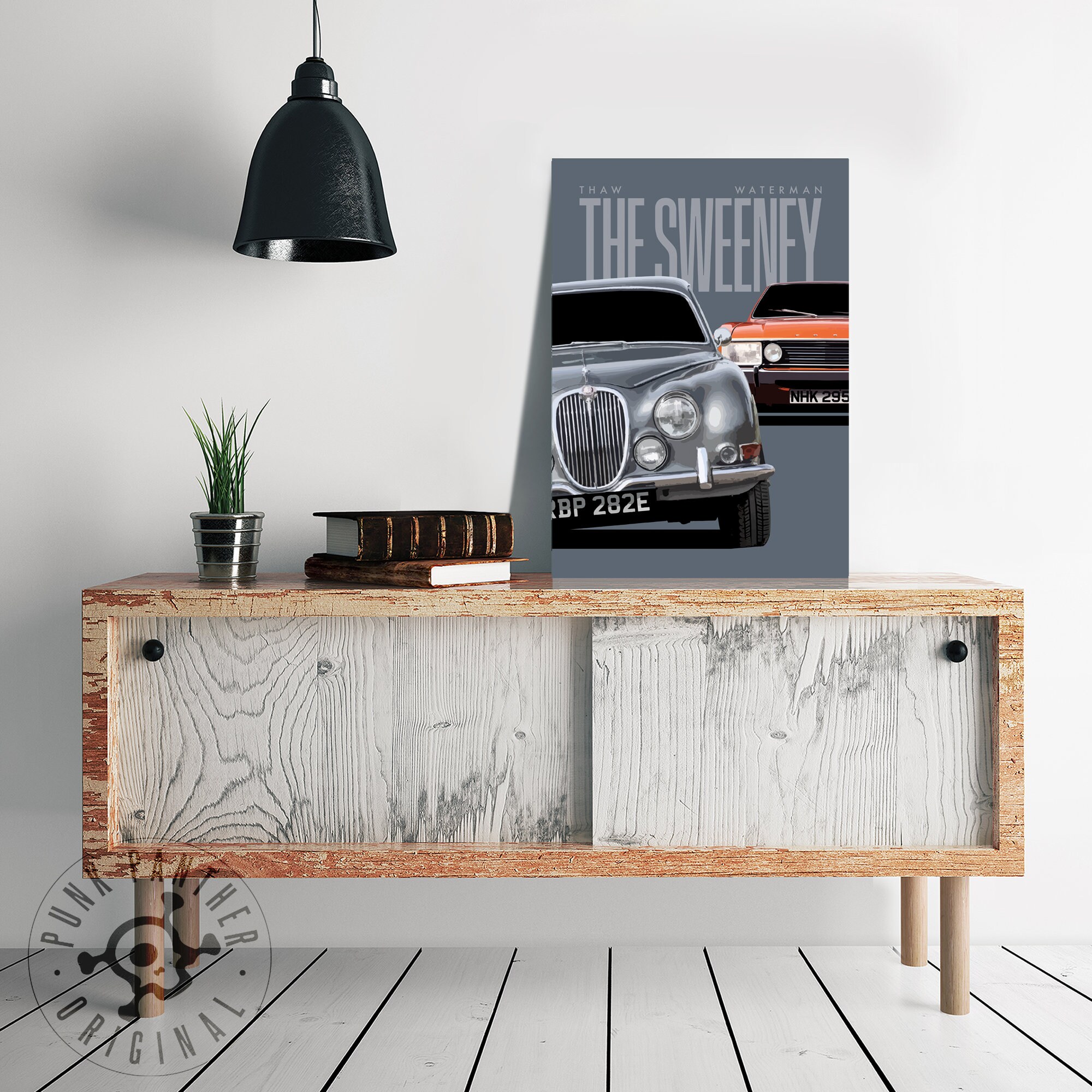 The Sweeney Poster Print Regan Classic Cars-type Jaguar - Etsy