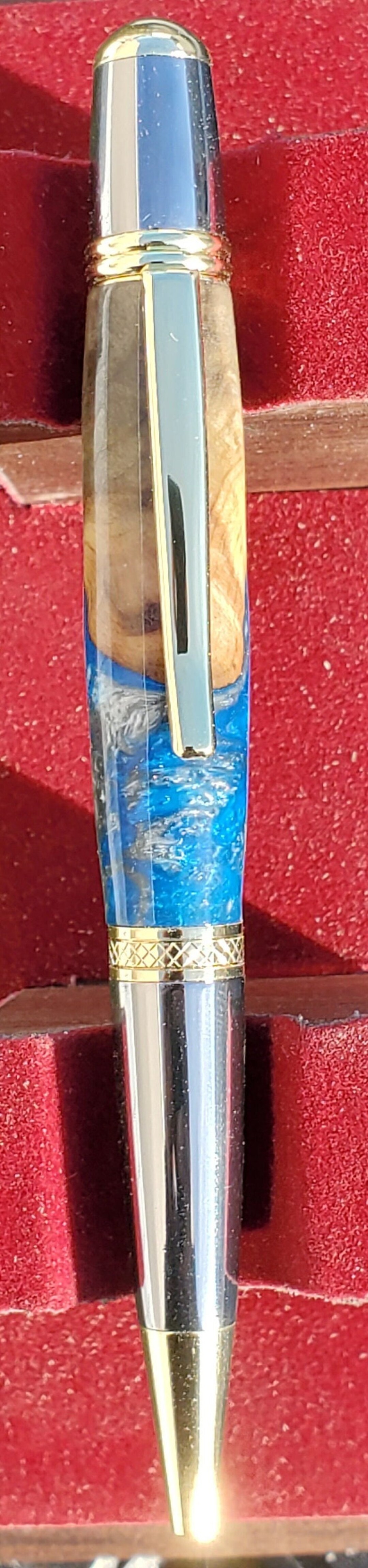 Black Titanium/gold Manhattan Pen - Etsy