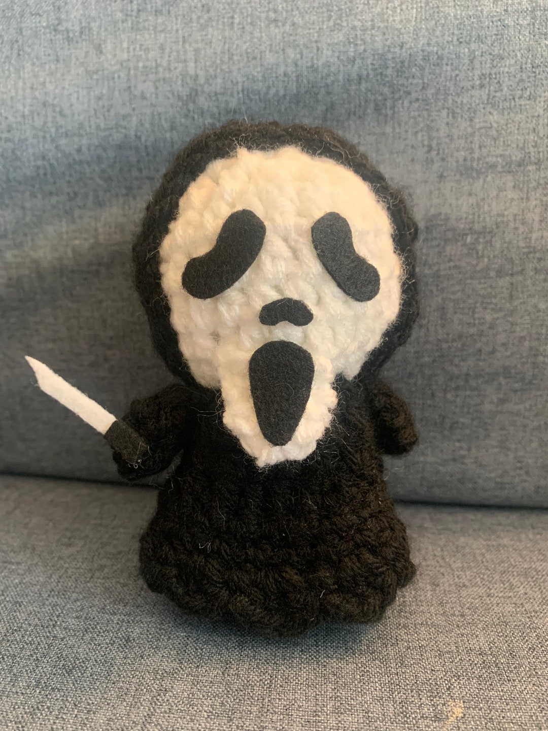 Crochet Ghostface - Etsy