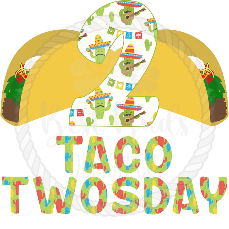 Taco Twosday Birthday Shirt PNG Design - Etsy