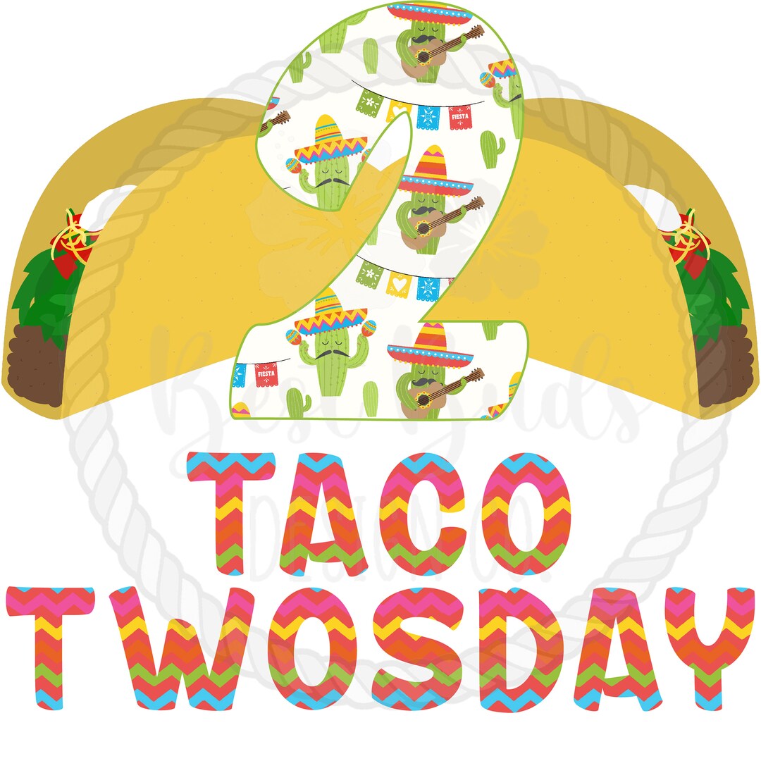 Taco Twosday Birthday Shirt PNG Design - Etsy