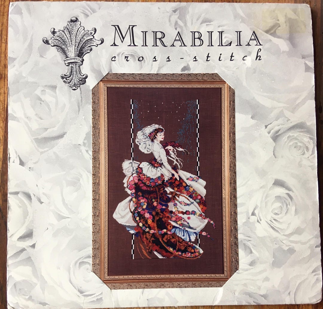 Mirabilia OOP Blooming Bride Cross Stitch Pattern Chart - Etsy