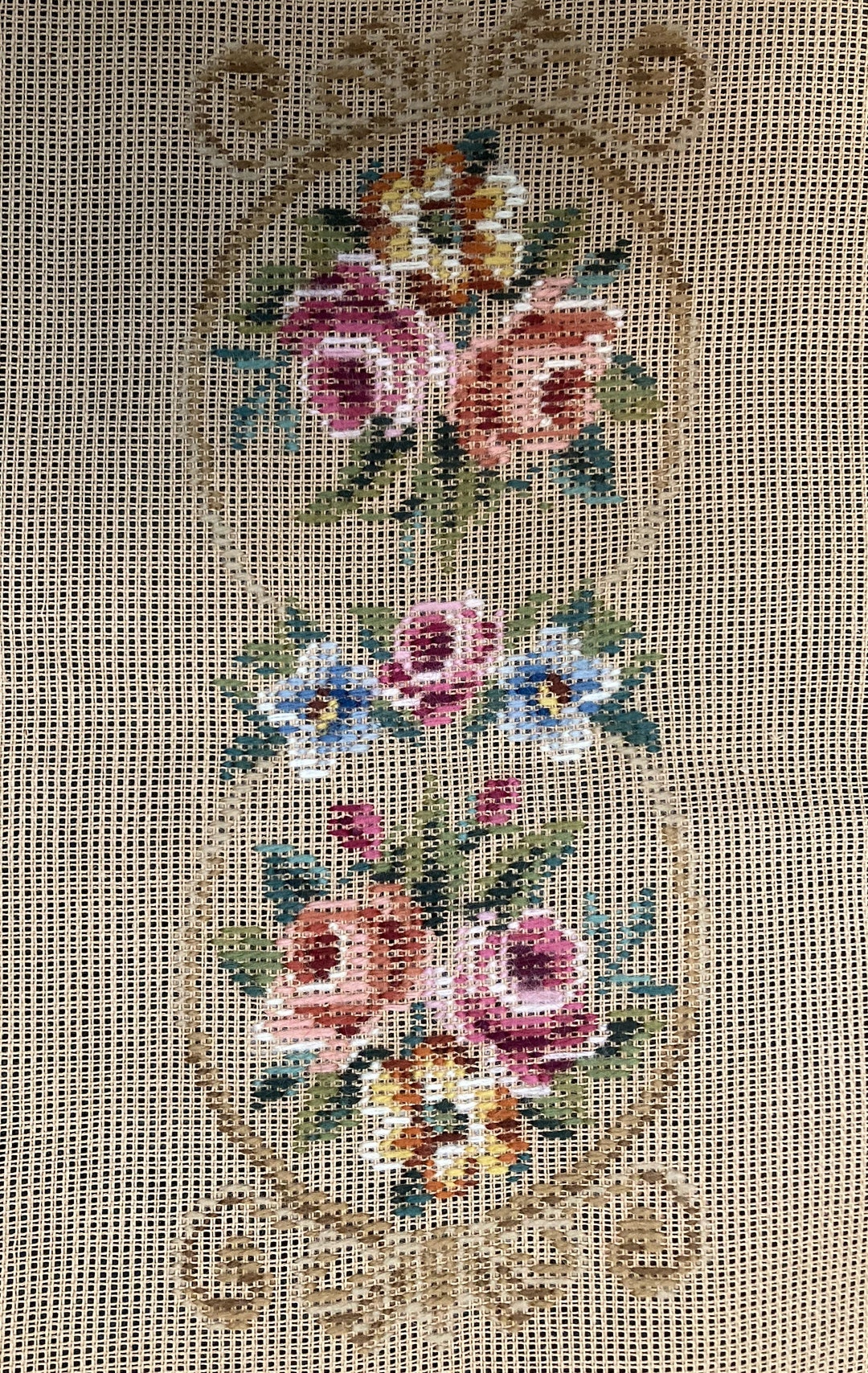 Bell Pull Tramme Tapestry With Wools to Stitch. - Etsy