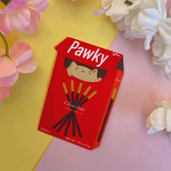 Pocky Sticker - Etsy
