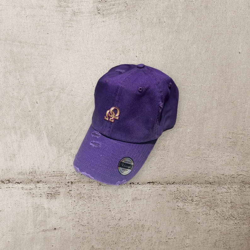 Omega Psi Phi Double Hooks Hat - Etsy