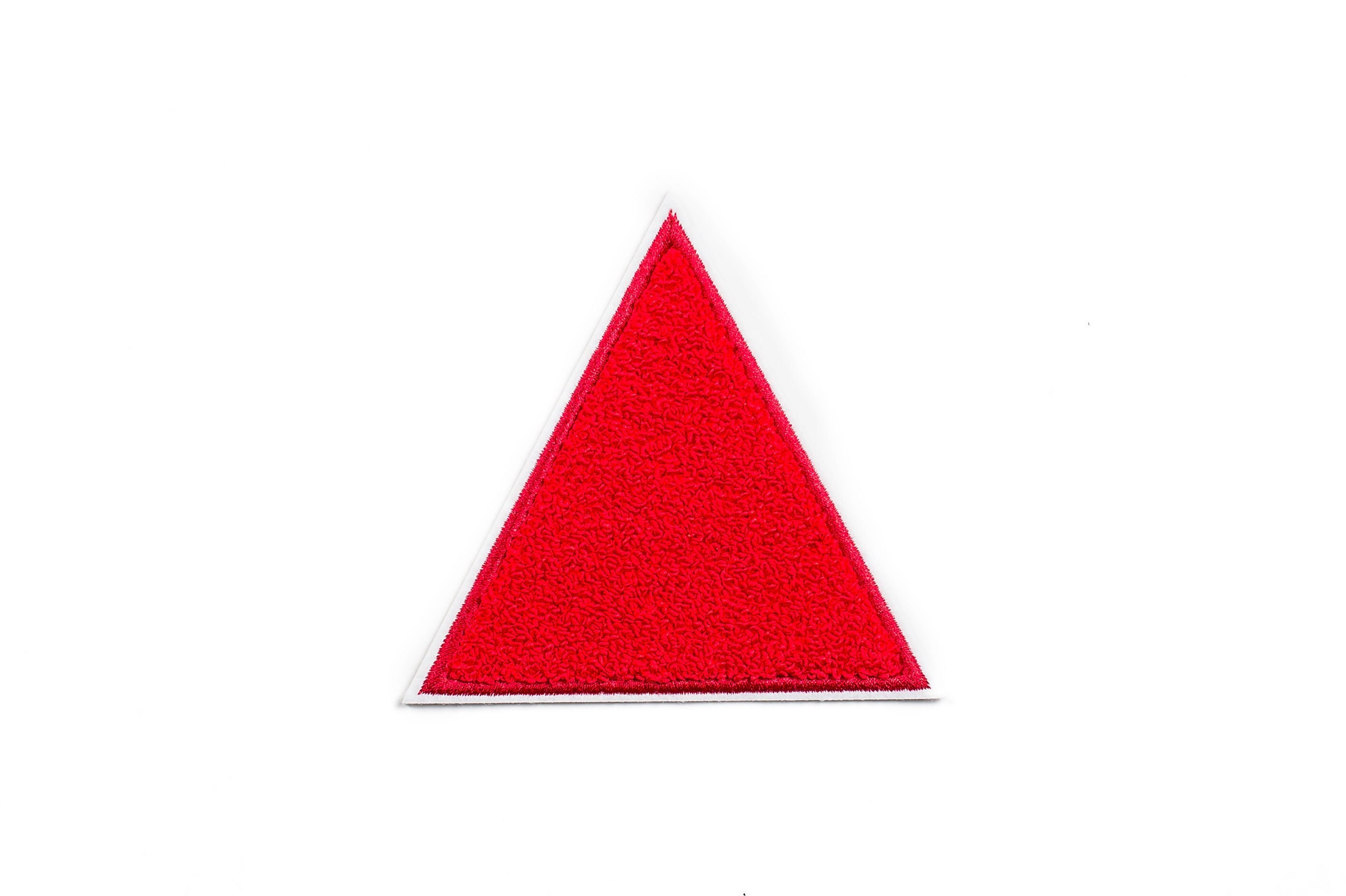 Delta Sigma Theta Pyramid Chenille Patch Red/White | Etsy