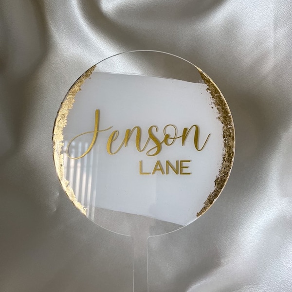 Acrylic Cake Topper - Etsy