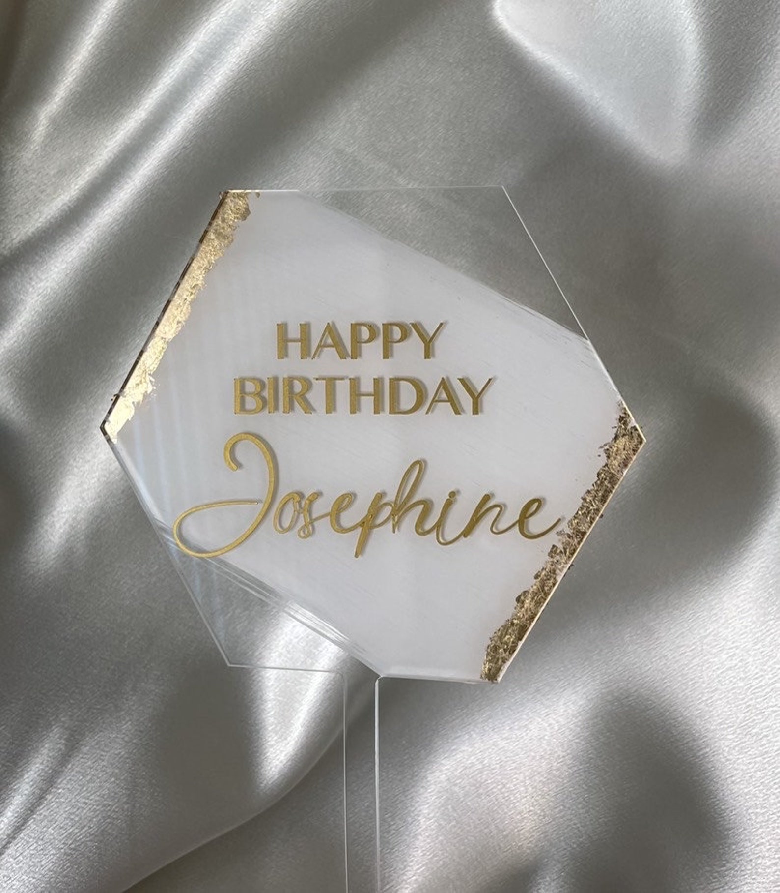 Custom Acrylic Cake Topper Personalized Cake Topper - Etsy