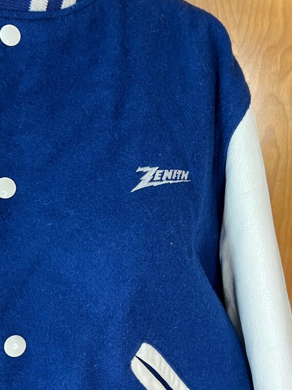 80s Letterman jacket with the embroidery Zenith by Ho… - Gem