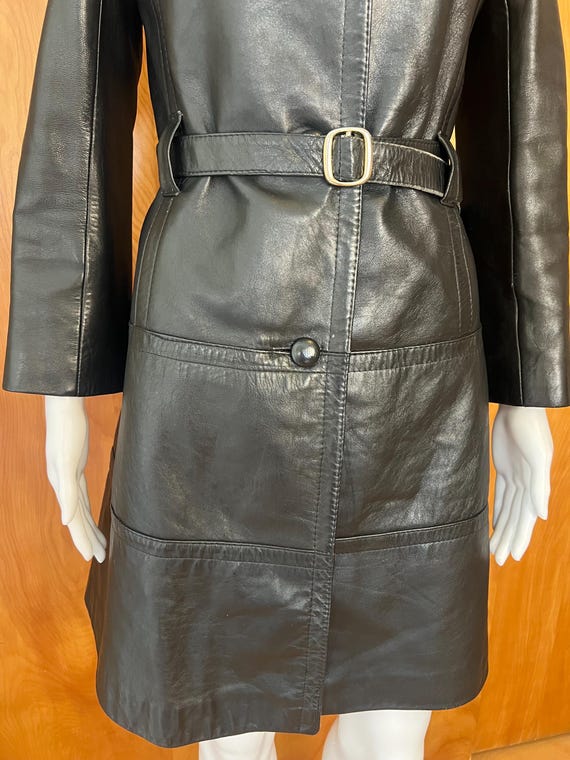 60’s Perfect Mod jacket with tiered leather design wi… - Gem