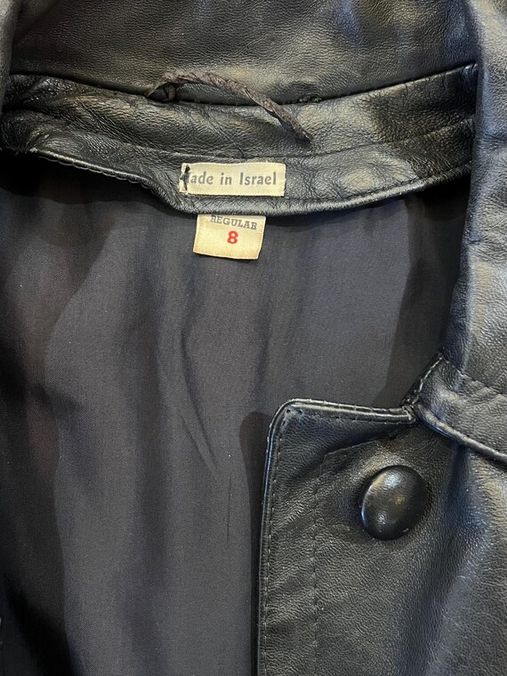 60’s Perfect Mod jacket with tiered leather design wi… - Gem