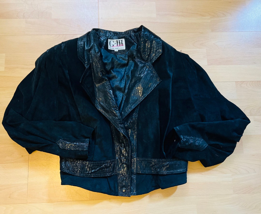 80’s G-3 Suede Jacket With Great Detail of Shiny Suede. Gently Worn ...