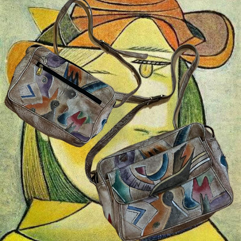 Hand Painted Handbag - Etsy