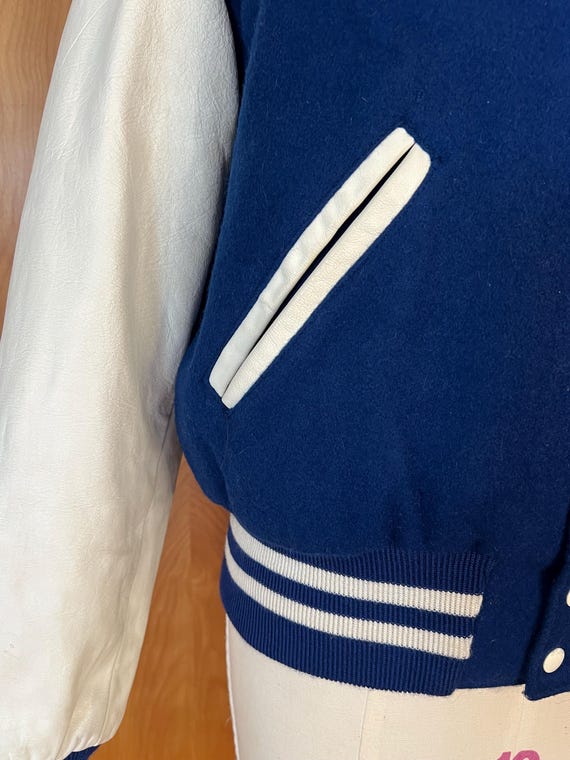 80s Letterman jacket with the embroidery Zenith by Ho… - Gem