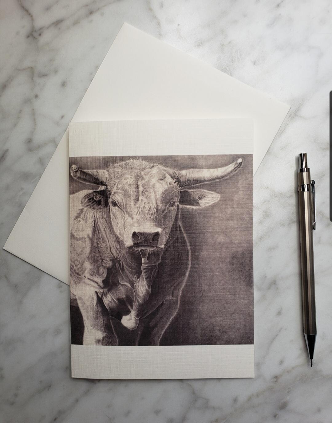 6 Pack 5x7 Blank Greeting Cards "score TO Settle" - Etsy