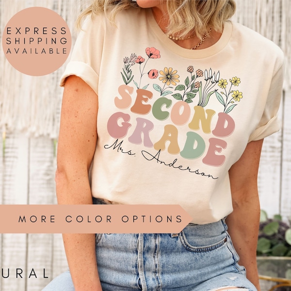 2nd Grade Shirt - Etsy