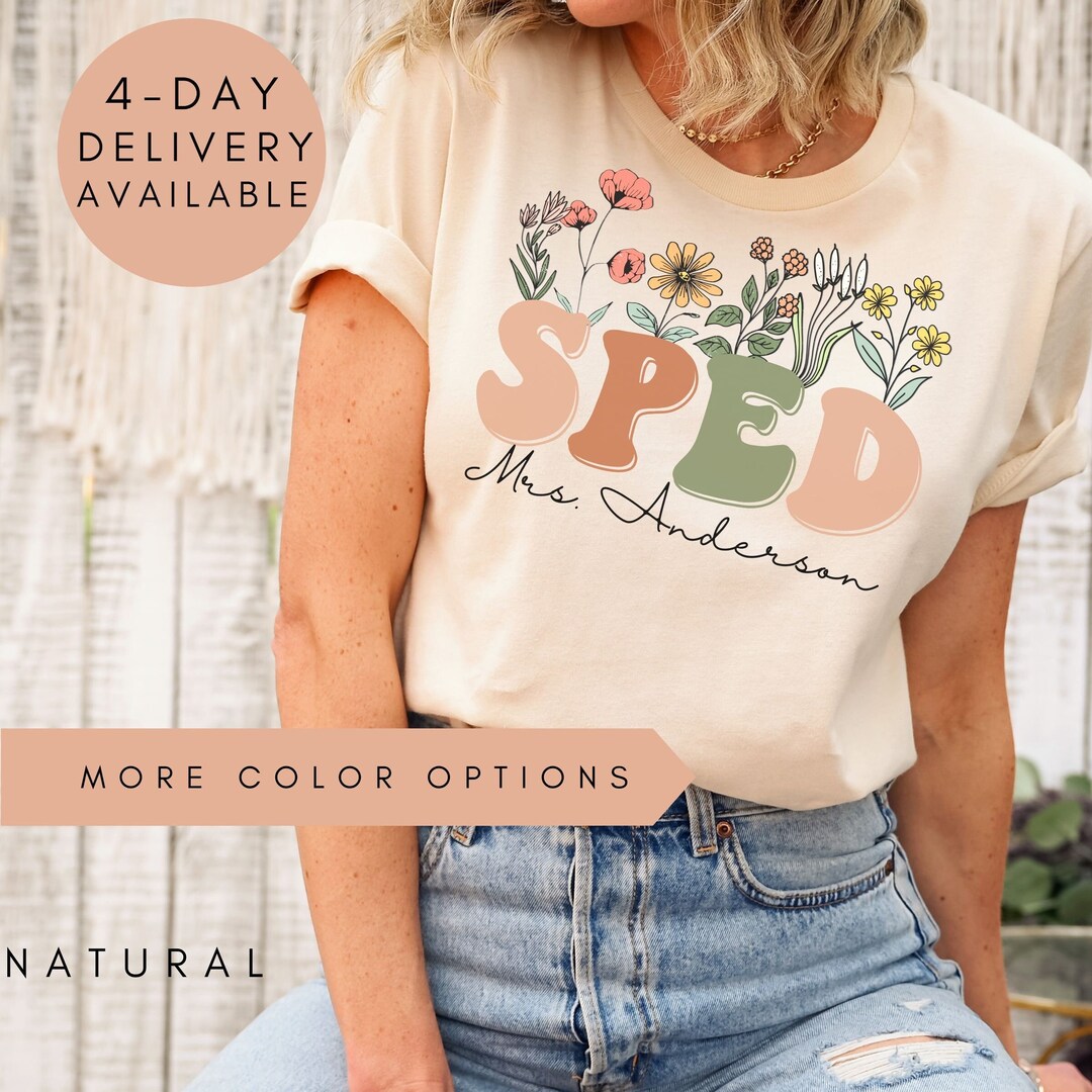 Custom Special Education Teacher Shirt, Special Education Teacher ...