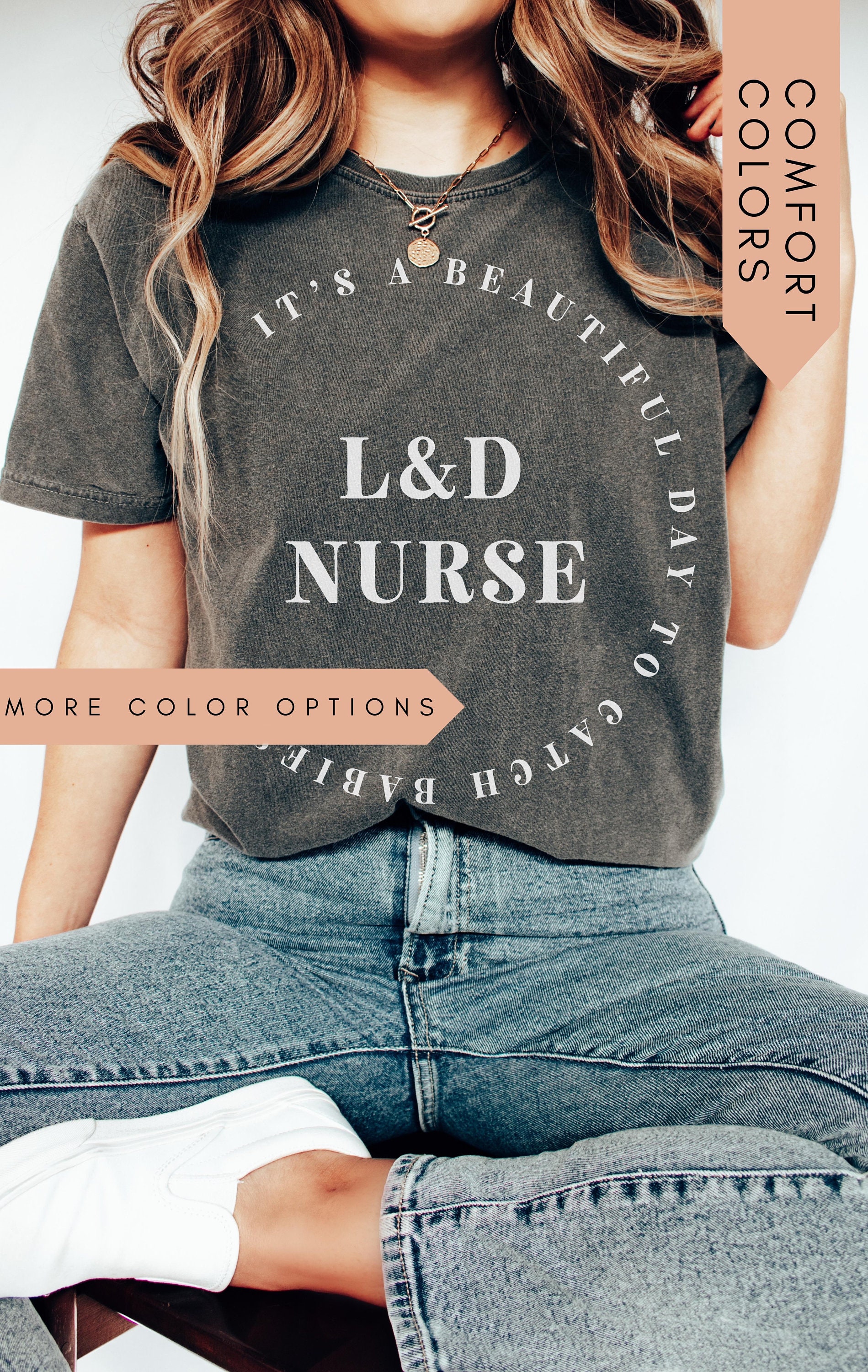 Labor and Delivery Nurse Shirtit's a Beautiful Day to - Etsy