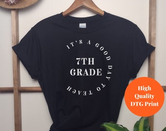 Seventh Grade Teacher Shirt - Etsy