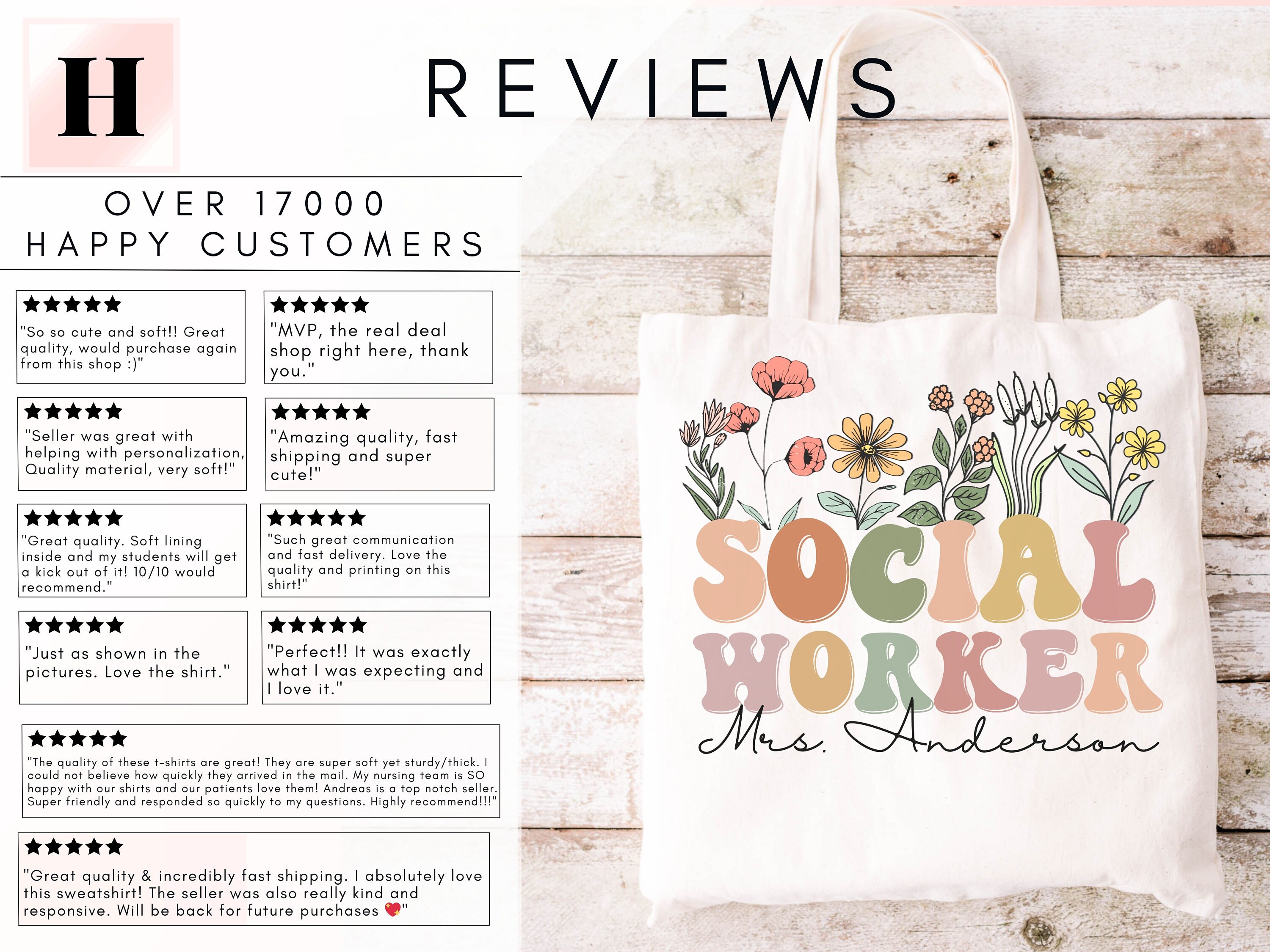 Custom Social Worker Tote Bag, Social Worker Tote Bag, Social Worker ...