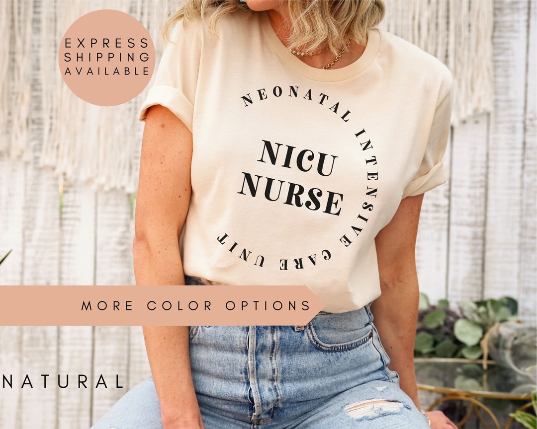 NICU Nurse Shirt for Neonatal ICU Nurses,nicu Tshirt,nicu Shirt ...