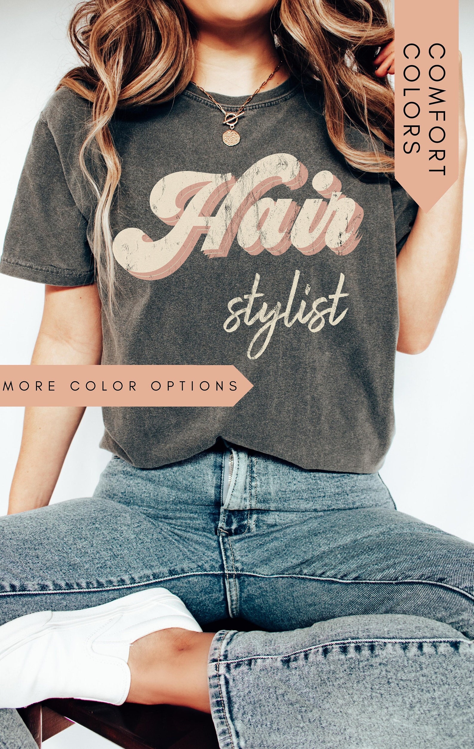 Retro Hair Stylist Shirt for Women Hair Dresser Shirt for - Etsy