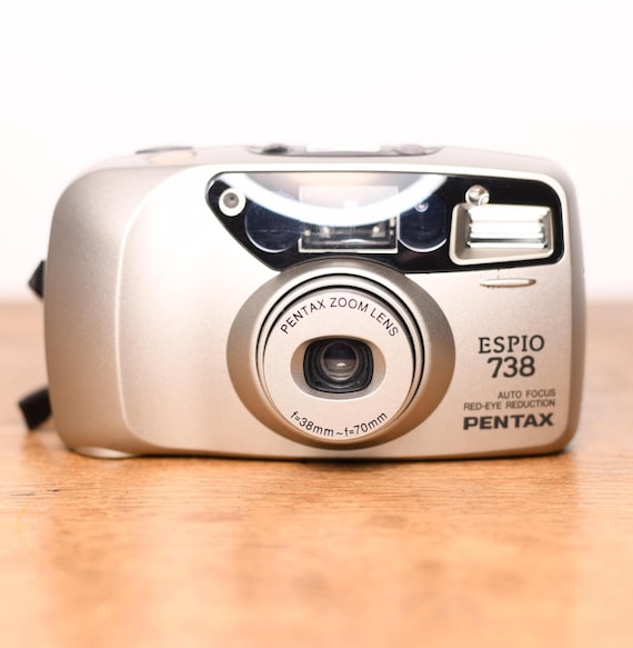 Pentax Espio 738 Point and Shoot Analog Camera Very Good Condition Vintage Etsy