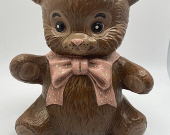 Teddy Bear Piggy Bank | Etsy