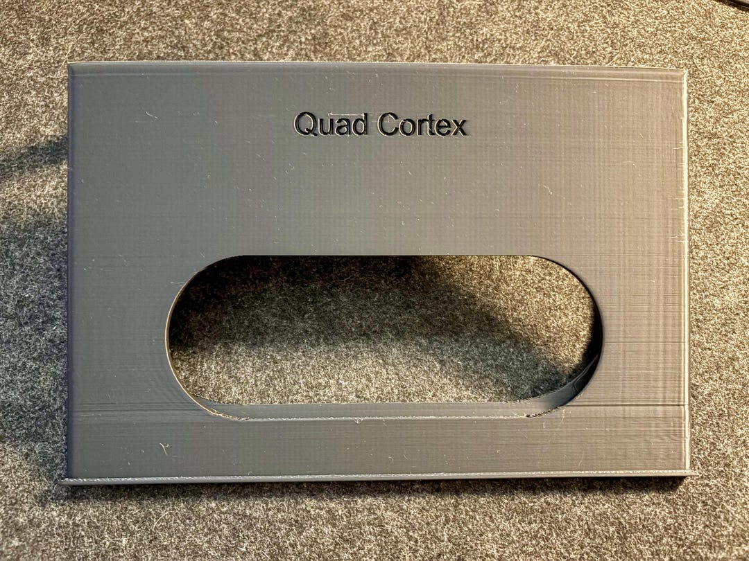 Quad Cortex Desk Stand – 3D Printed Pedalboard Holder for Guitar Pedals ...