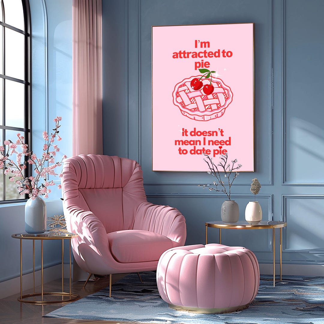 Gilmore Girls Digital Print Quote – "i'm Attracted to Pie" – Digital TV Show Art, Printable Wall ...