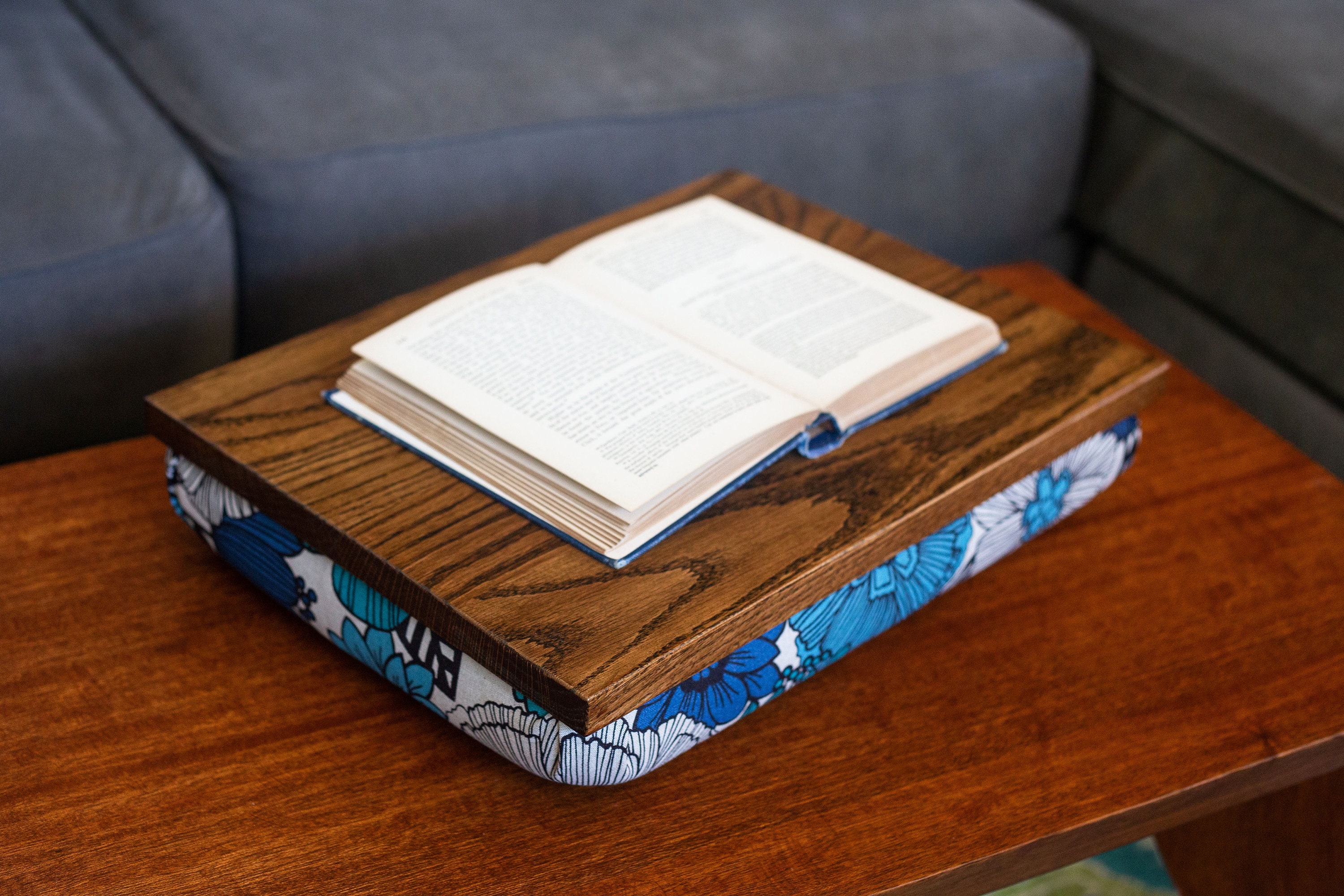 Cushioned Lap Desk Kakaako Custom Made to Order, Choice of Wood and ...