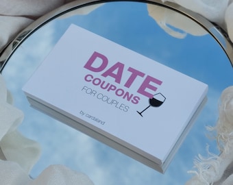 Date Night Cards Printable Date Cards Date Jar Cards Date Night Coupons ...