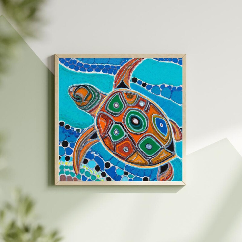 Aboriginal Art Turtles - Etsy Australia