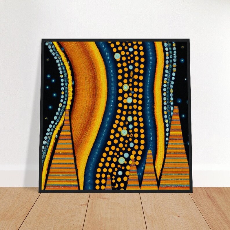 Set of 3 for 2 Aboriginal Prints Bundle Indigenous Wall Art Sale ...