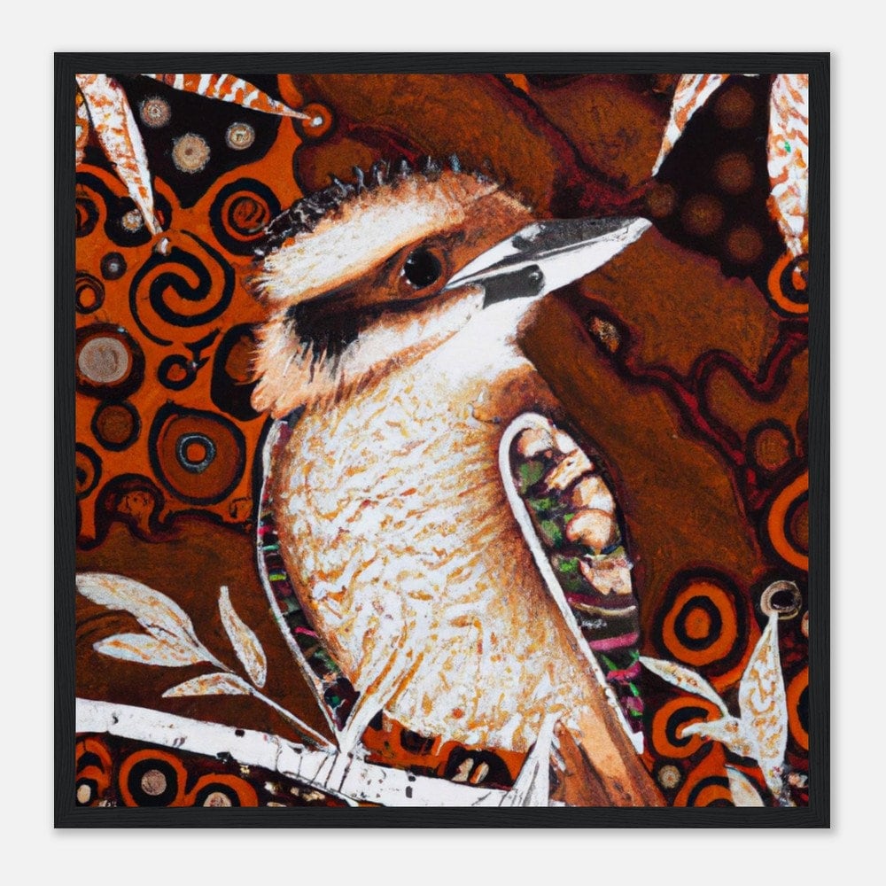Aboriginal Kookaburra Art Kookaburra Bird Print Australian - Etsy