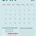 Period Tracker Printable | Digital Period Journal | Year Cycle Calendar ...
