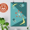 Minimalist Outer Space Theme Poster | Digital Download | Flat Design ...