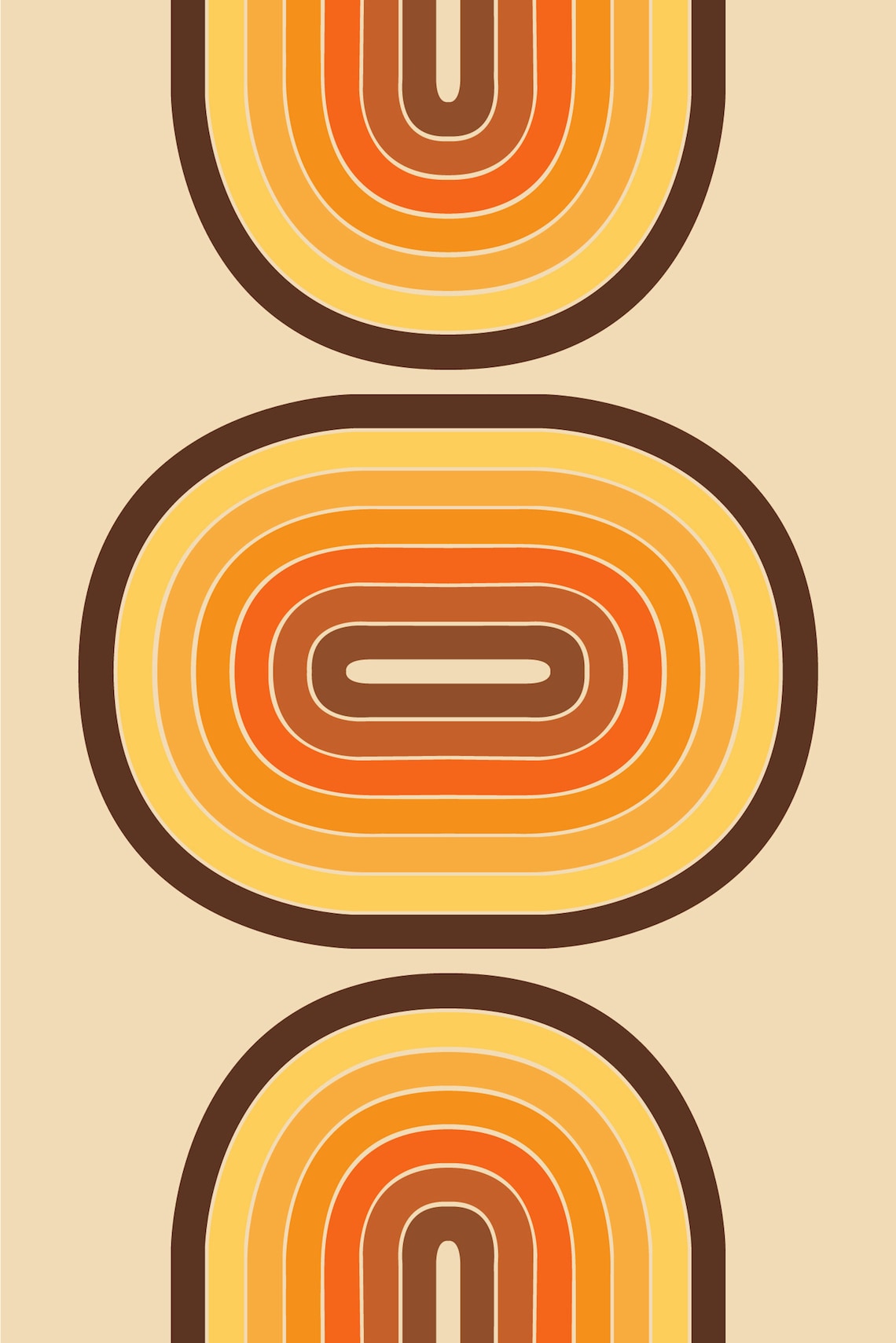 Space Age Minimalist Poster: Mid Century Modern Archival Print - Etsy