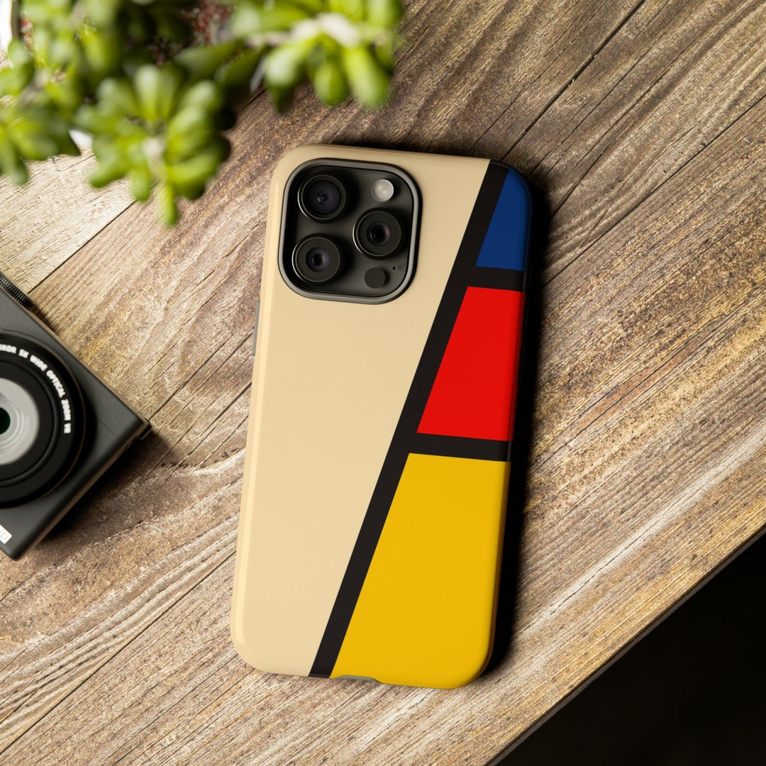 Mondrian Inspired | Minimalist Abstract Cell Phone Case | Mid Century ...